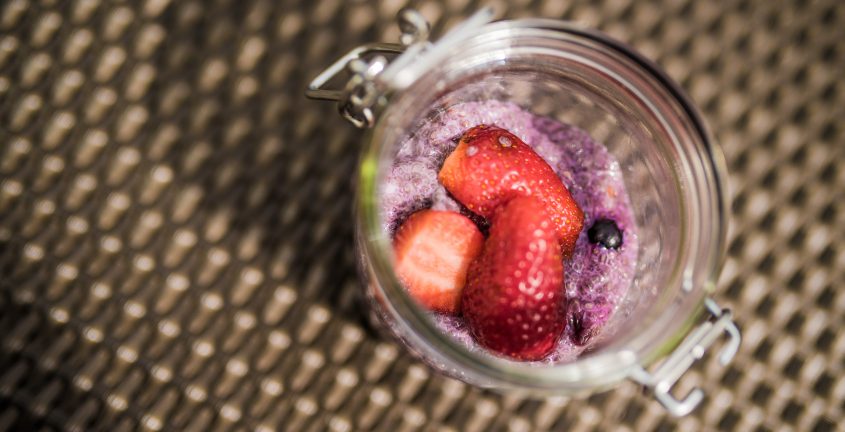 Porzeczkowy pudding - healthy plan by ann